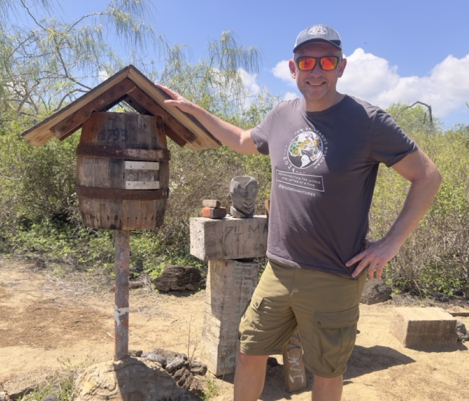 Hand-delivering 50 letters around the world from an ancient postbox on ...