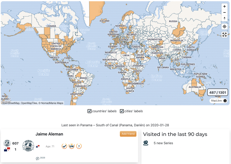 Travel Grand Slam of Jaime Aleman: Every Country, Both Poles & Space